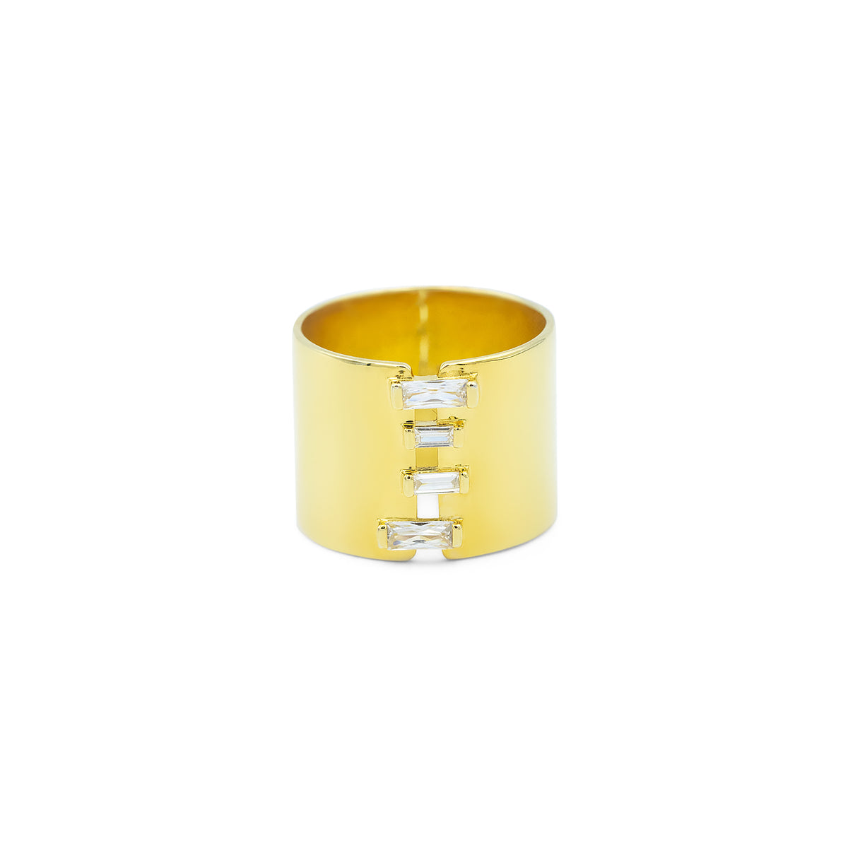 18k Baguette Closure Ring – Dorian Webb